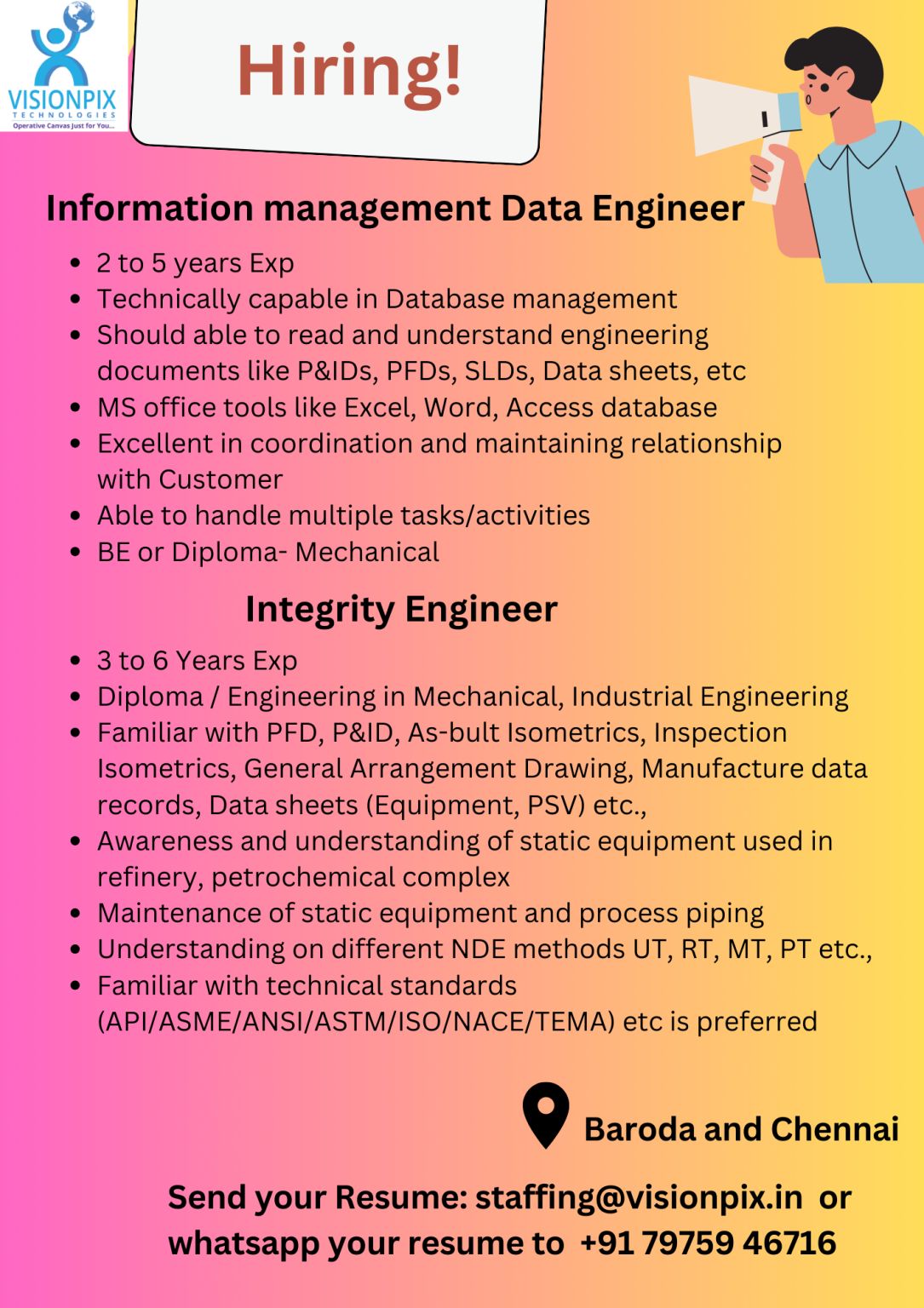 Suchithra Prajwal on LinkedIn: Hiring now!! Immediate joiners required... Suchithra Prajwal on LinkedIn: Hiring now!! Immediate joiners required...