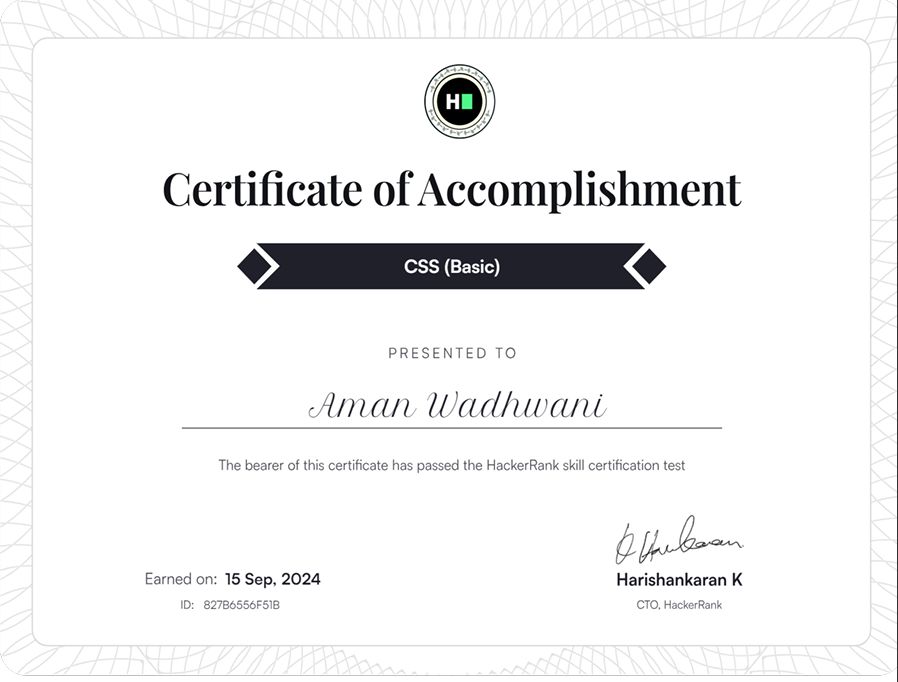 Aman Wadhwani on LinkedIn: #css #javascript #javascript #webdevelopment ... Aman Wadhwani on LinkedIn: #css #javascript #javascript #webdevelopment ...