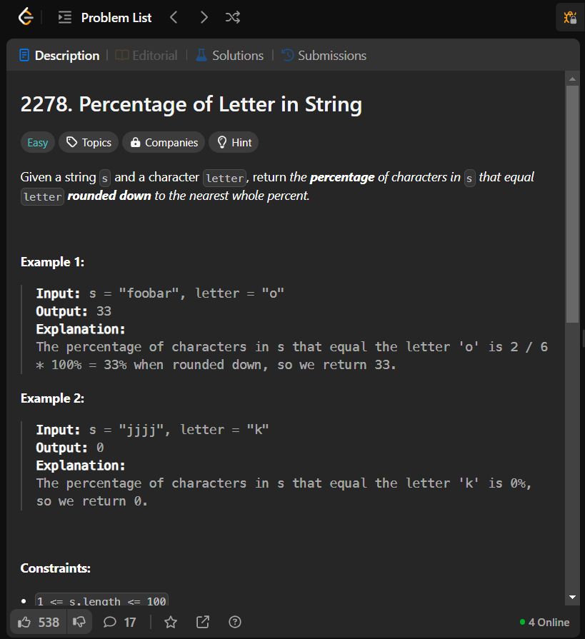 #100daysofleetcode #leetcode #programming #codingchallenge #strings ... #100daysofleetcode #leetcode #programming #codingchallenge #strings ...