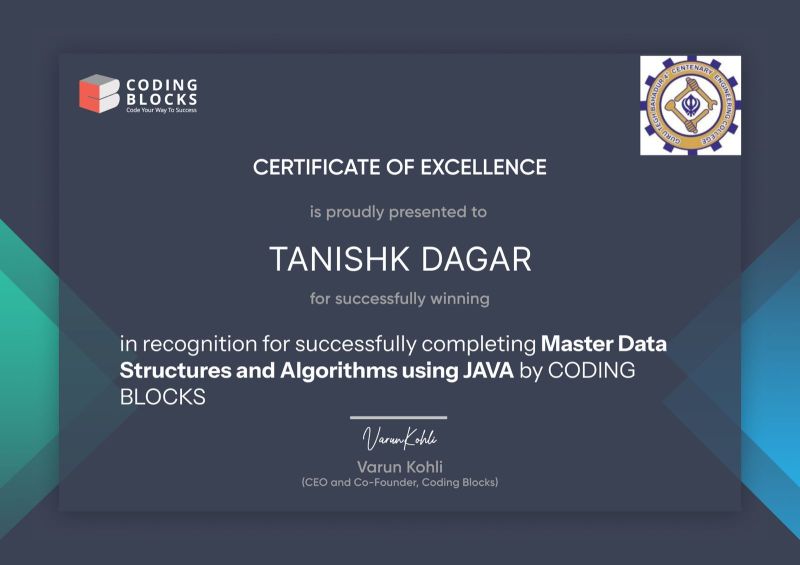 TANISHK DAGAR on LinkedIn: #codingblocks #datastructures #algorithms # ... TANISHK DAGAR on LinkedIn: #codingblocks #datastructures #algorithms # ...