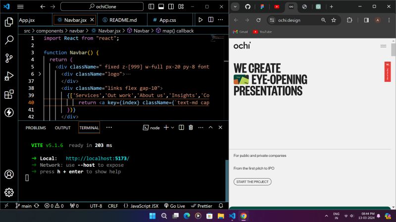 My 5th React.js project with Ochi | Ajaypal Singh posted on the topic ... My 5th React.js project with Ochi | Ajaypal Singh posted on the topic ...