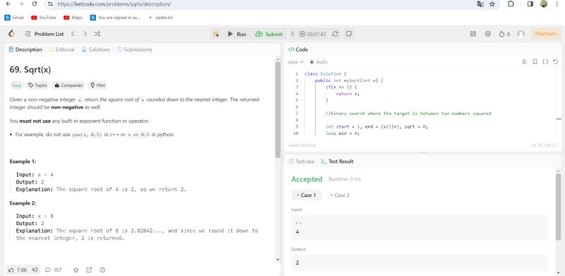 Anjali Singh on LinkedIn: #leetcode #365dayschallenge #java #dsa Anjali Singh on LinkedIn: #leetcode #365dayschallenge #java #dsa