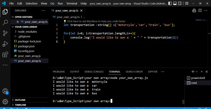 TypeScript: Looping Through Transportation Dreams | Rashid Abbas Shah ... TypeScript: Looping Through Transportation Dreams | Rashid Abbas Shah ...