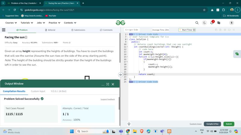 Swayam Raj on LinkedIn: #geekstreak2024 #codingchallenge #potd # ... Swayam Raj on LinkedIn: #geekstreak2024 #codingchallenge #potd # ...