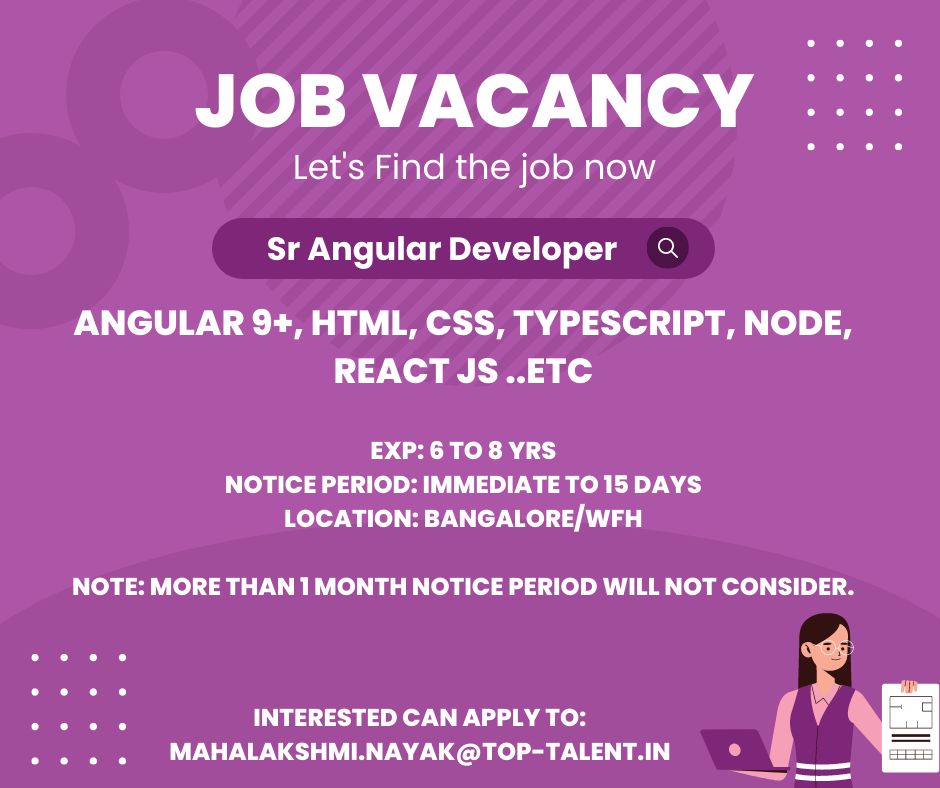 #senior #talent #bangalore #wfh #hiring #technology #experience # ... #senior #talent #bangalore #wfh #hiring #technology #experience # ...
