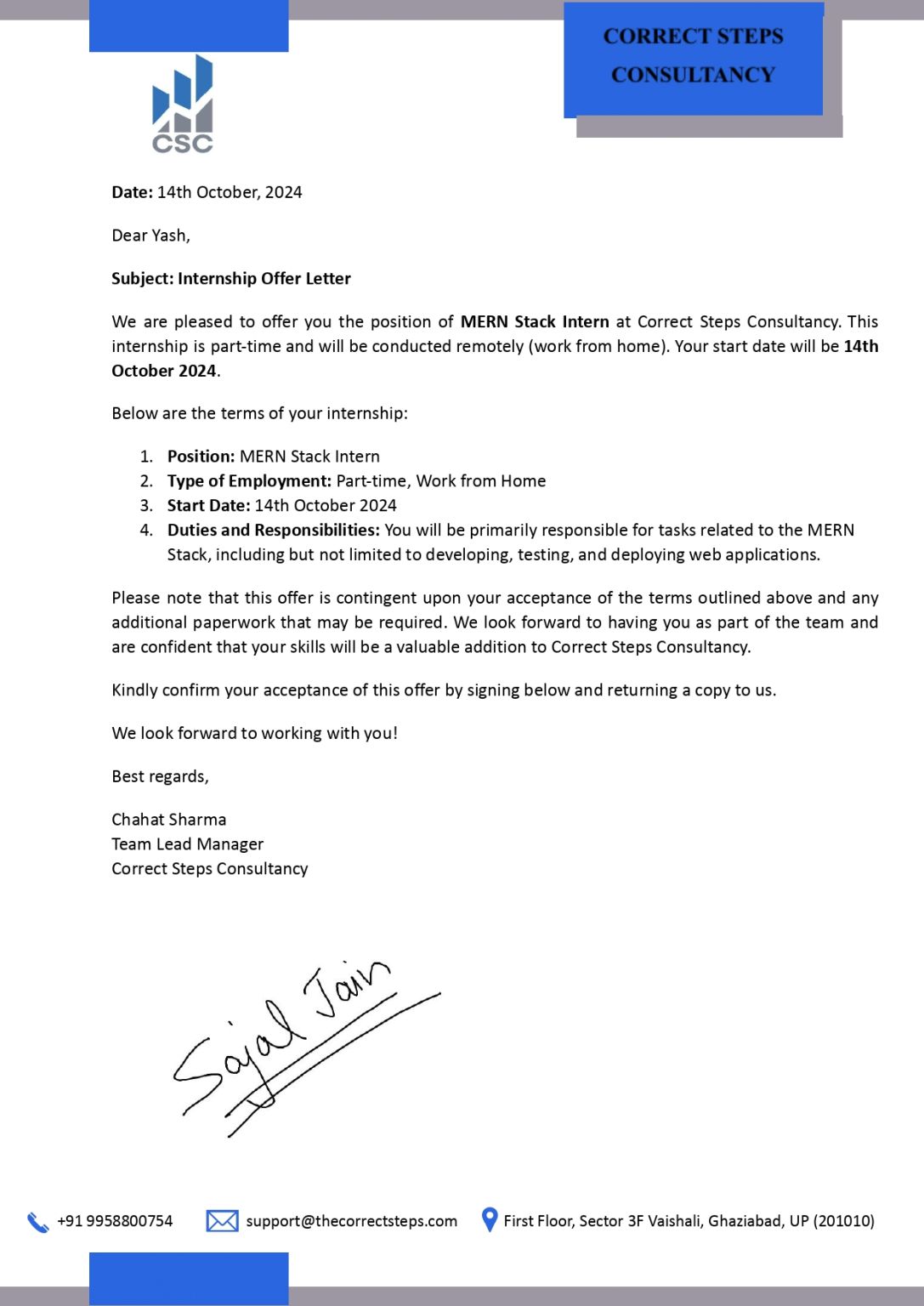 Yash Daksh on LinkedIn: #mernstack #internship #careergrowth # ... Yash Daksh on LinkedIn: #mernstack #internship #careergrowth # ...
