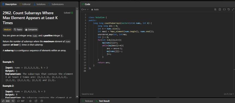 Day 44 of Array Problem Challenge on LeetCode | Abhishek Rauniyar ... Day 44 of Array Problem Challenge on LeetCode | Abhishek Rauniyar ...