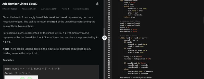 Mounika Seelam on LinkedIn: #gfg160 #python #coding #linkedlists # ... Mounika Seelam on LinkedIn: #gfg160 #python #coding #linkedlists # ...