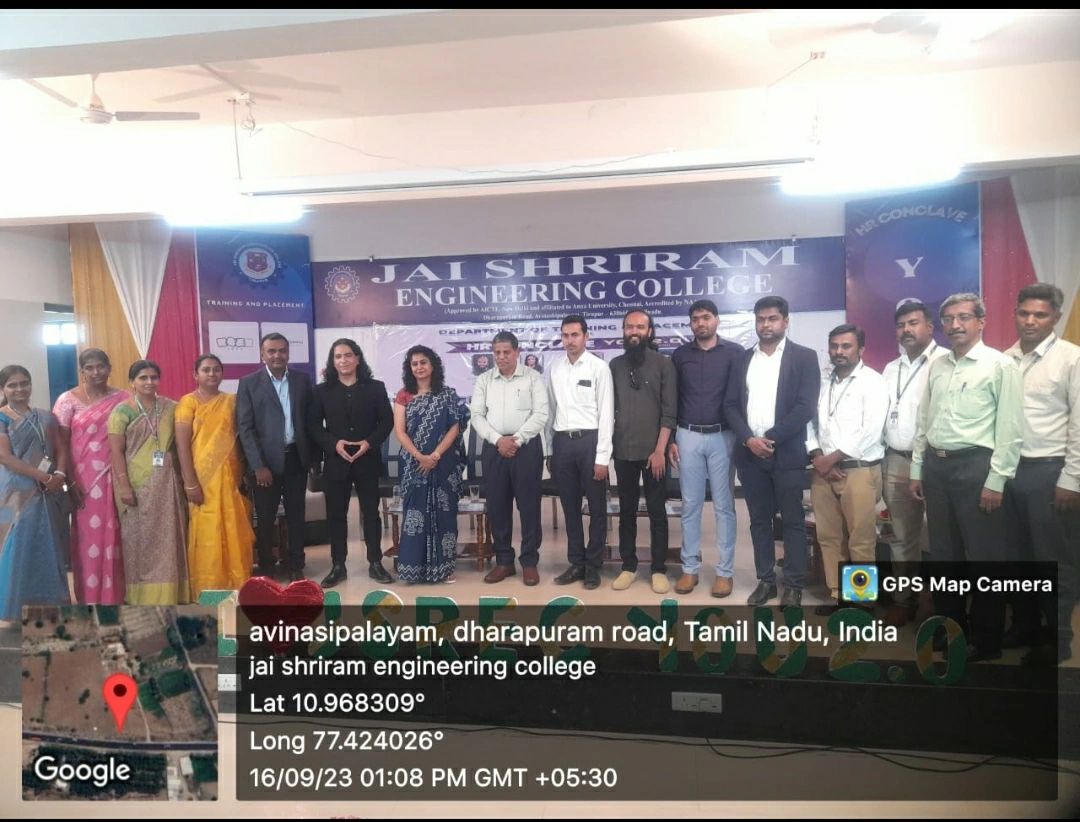Kaviya Nagendran on LinkedIn: #hrconclave #jsrec #tpc Kaviya Nagendran on LinkedIn: #hrconclave #jsrec #tpc
