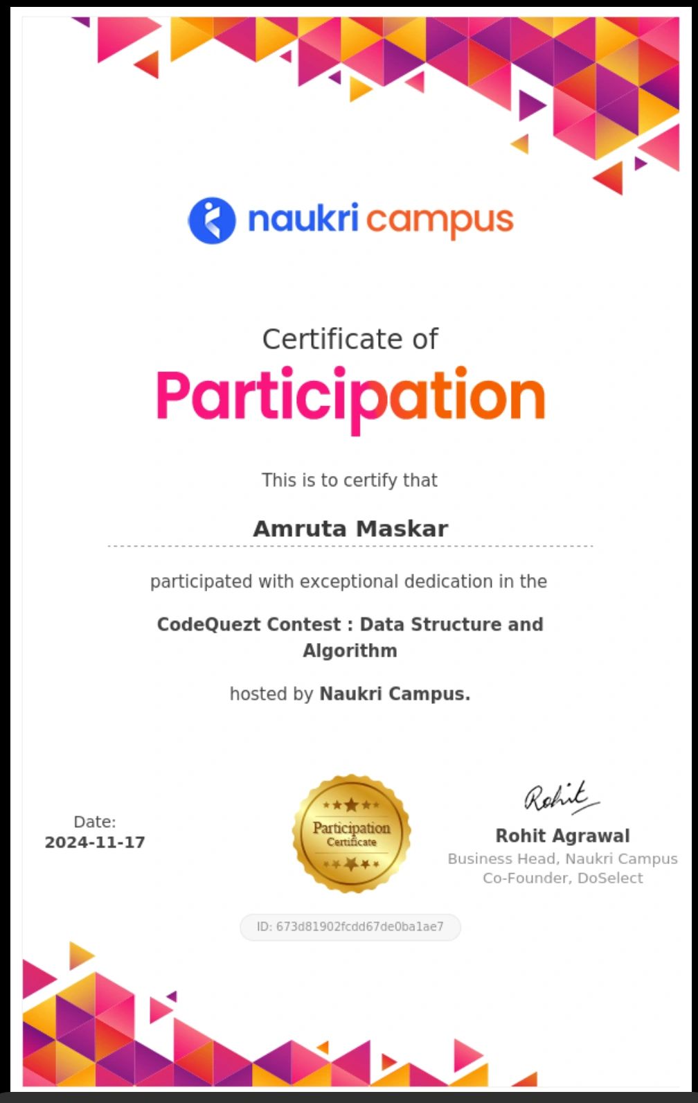Amruta Maskar on LinkedIn: #datastructures #algorithms #codingcontest # ... Amruta Maskar on LinkedIn: #datastructures #algorithms #codingcontest # ...