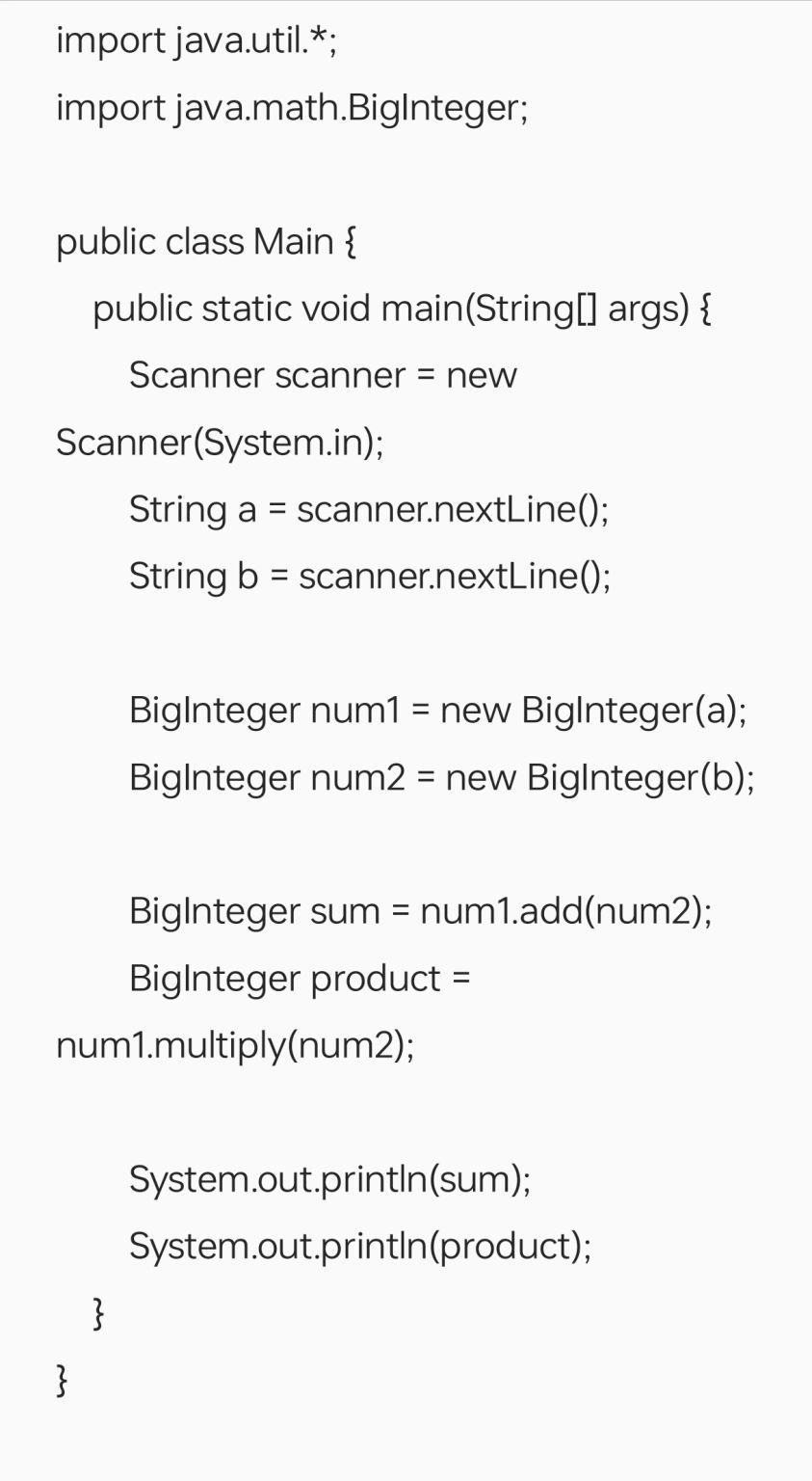 Day 7 of #30DaysOfCodeChallenge: Adding and Multiplying Huge Numbers ... Day 7 of #30DaysOfCodeChallenge: Adding and Multiplying Huge Numbers ...