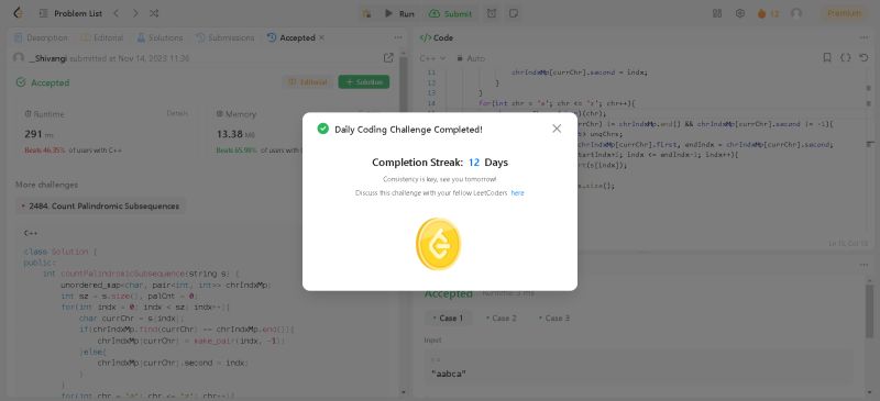 Shivangi Bangar on LinkedIn: #problemoftheday #leetcode #day12 #coding ... Shivangi Bangar on LinkedIn: #problemoftheday #leetcode #day12 #coding ...