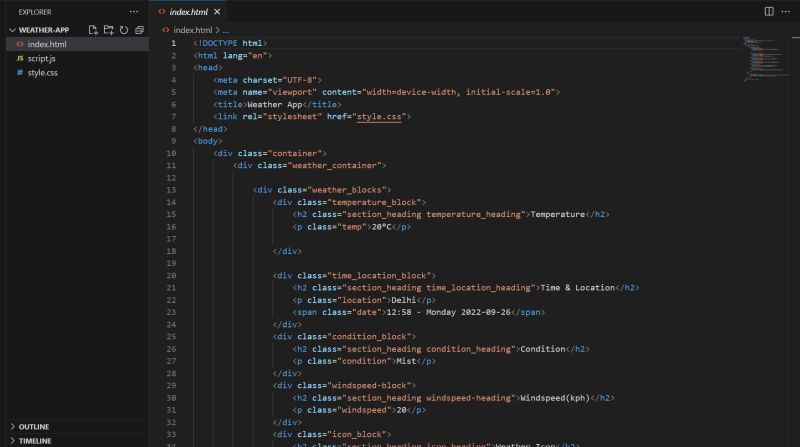 Shiri Sakthi P N on LinkedIn: #webdevelopment #weatherapp #javascript # ... Shiri Sakthi P N on LinkedIn: #webdevelopment #weatherapp #javascript # ...