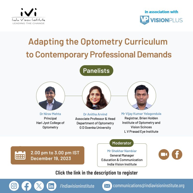 India Vision Institute on LinkedIn: Join IVI’s Panel Discussion ... India Vision Institute on LinkedIn: Join IVI’s Panel Discussion ...