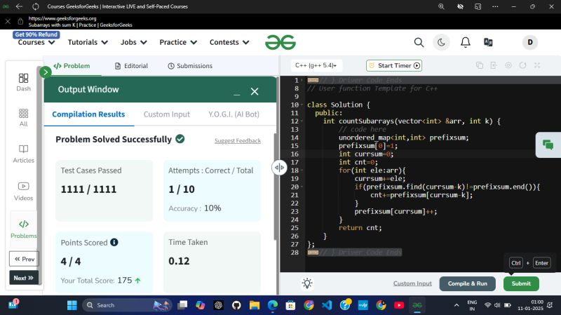 #gfg #geekstreak2024 | DEEPAK VERMA #gfg #geekstreak2024 | DEEPAK VERMA