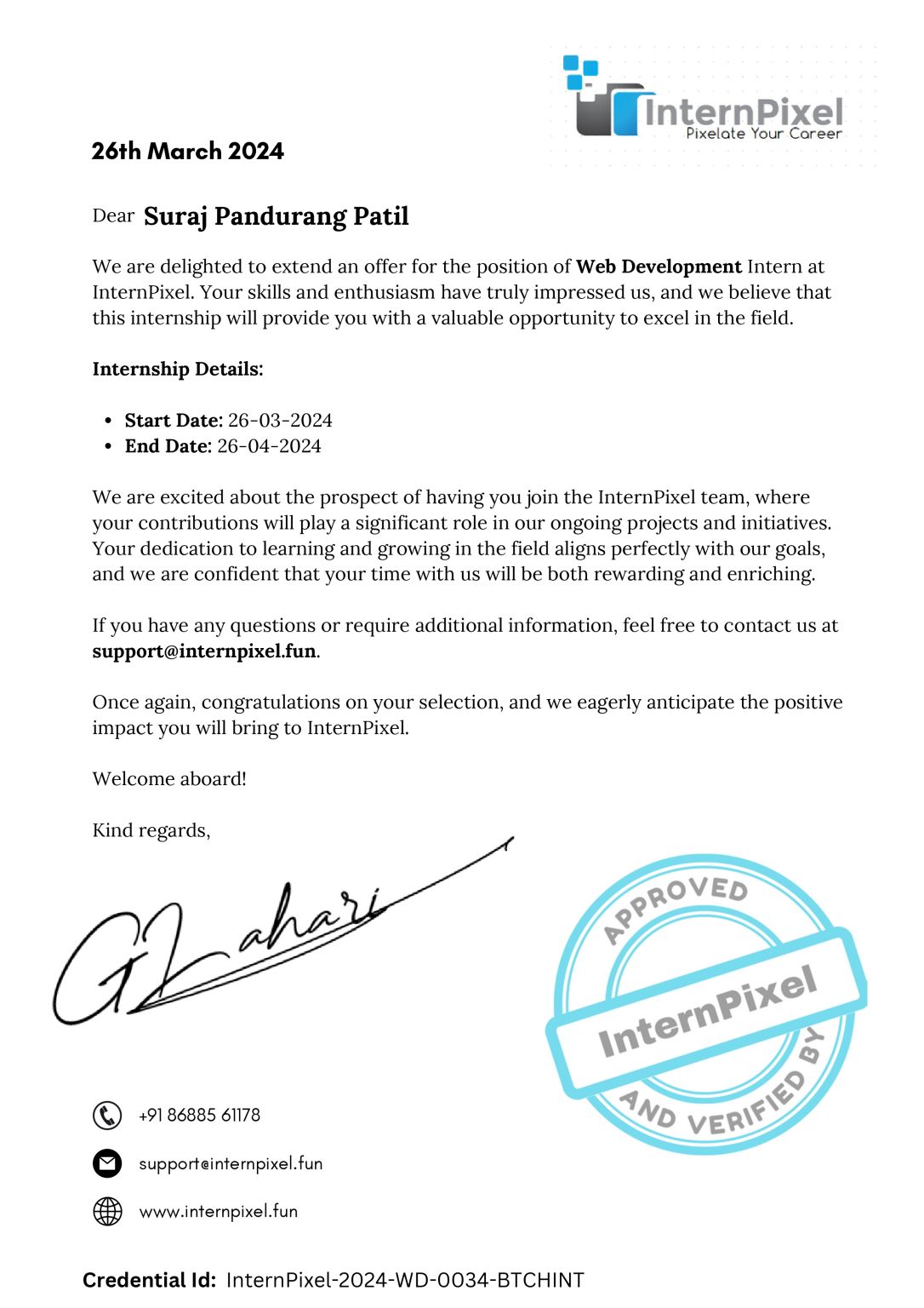 Suraj Patil on LinkedIn: #internship #webdevelopment #opensource # ... Suraj Patil on LinkedIn: #internship #webdevelopment #opensource # ...
