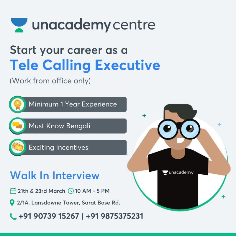 Position: Academic Counsellor & Tele Calling Executive Location: 2/1A ... Position: Academic Counsellor & Tele Calling Executive Location: 2/1A ...