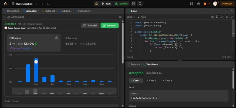 #100daysofcode #leetcode #problemsolving | karan singh #100daysofcode #leetcode #problemsolving | karan singh