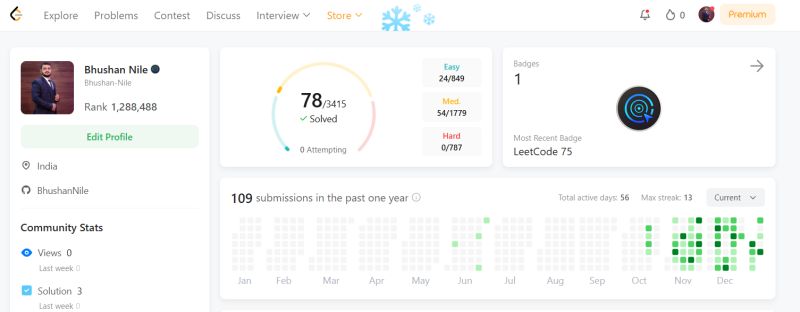 Bhushan Nile on LinkedIn: #leetcode #codingjourney #leetcode75 # ... Bhushan Nile on LinkedIn: #leetcode #codingjourney #leetcode75 # ...