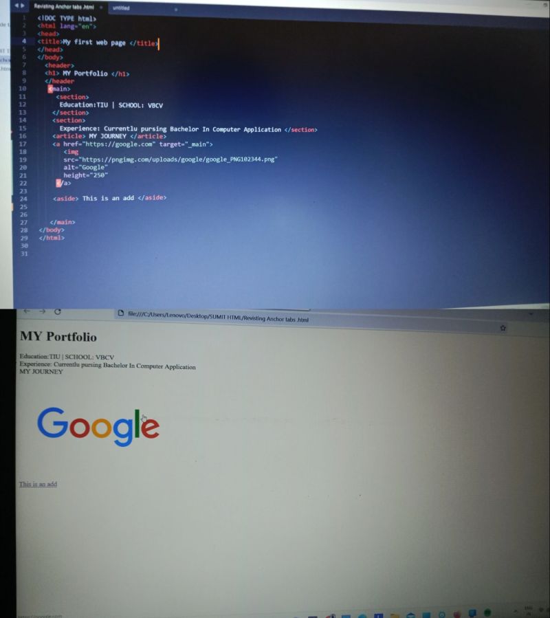 Sumit kumar Sinha on LinkedIn: #html #web Sumit kumar Sinha on LinkedIn: #html #web