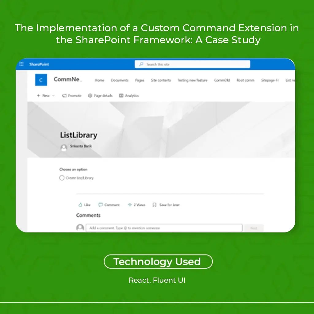 Softree Technology Pvt. Ltd on LinkedIn: #sharepoint #spfx #react # ... Softree Technology Pvt. Ltd on LinkedIn: #sharepoint #spfx #react # ...