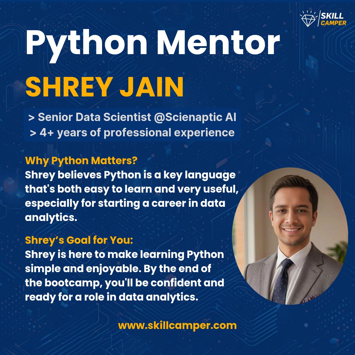 SkillCamper on LinkedIn: #pythonbootcamp #learnpython #skillcamper # ... SkillCamper on LinkedIn: #pythonbootcamp #learnpython #skillcamper # ...