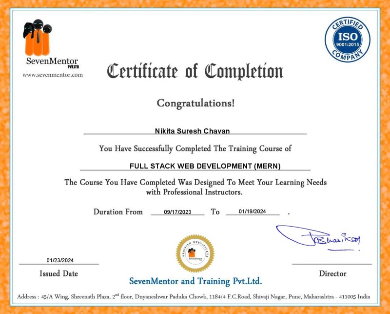 Nikita Chavan on LinkedIn: #html #css #javascript #react #node #express ... Nikita Chavan on LinkedIn: #html #css #javascript #react #node #express ...