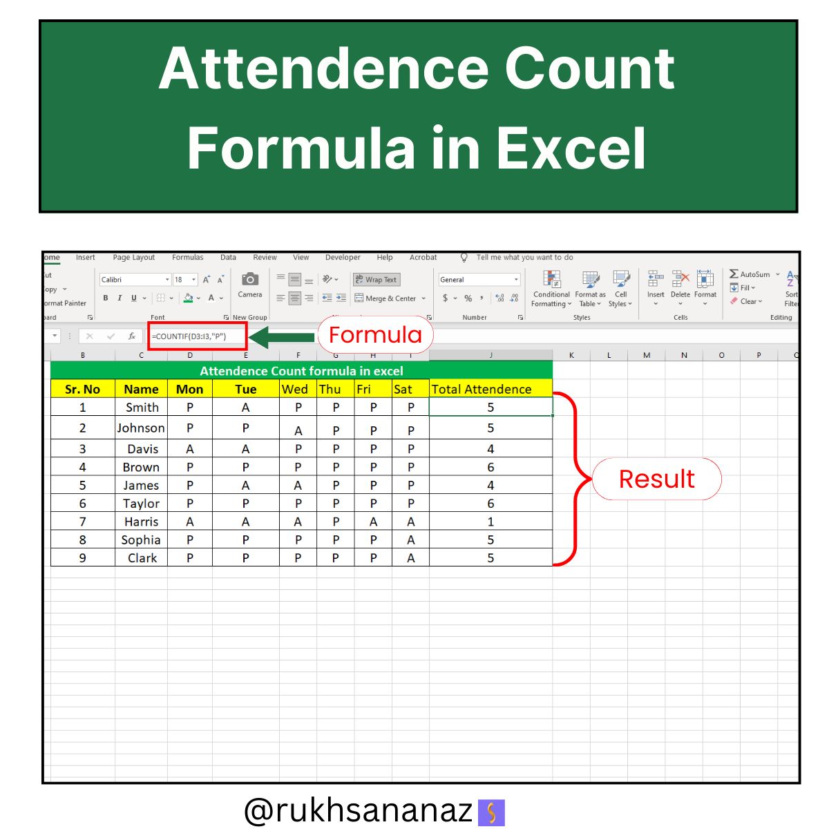 SoftAsia Tech on LinkedIn: #exceltips #attendancetracking #excelformula ... SoftAsia Tech on LinkedIn: #exceltips #attendancetracking #excelformula ...
