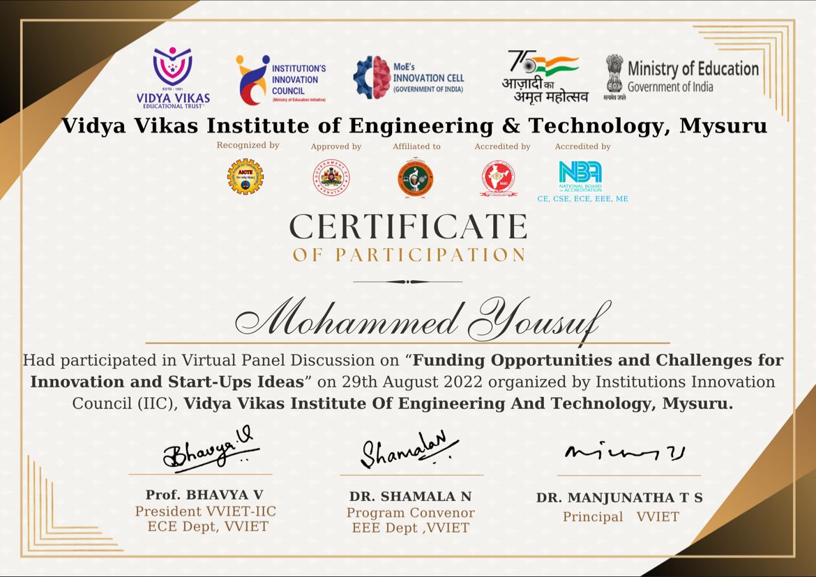 Mohammed Yousuf on LinkedIn: #business #startup #vviet #technology # ... Mohammed Yousuf on LinkedIn: #business #startup #vviet #technology # ...