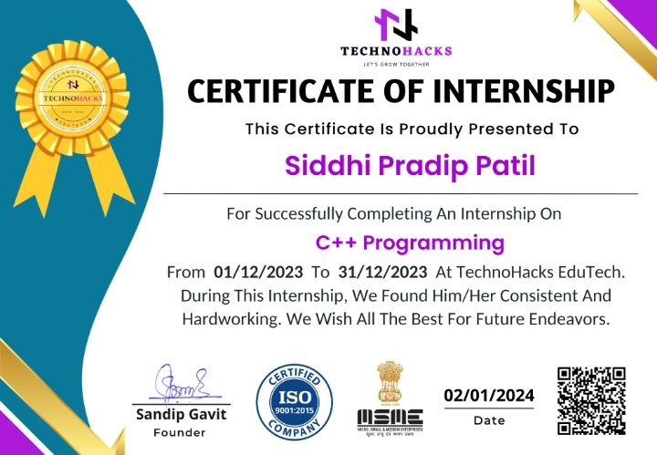 Greetings to all I'm glad to share my Internship Completion Certificate ... Greetings to all I'm glad to share my Internship Completion Certificate ...