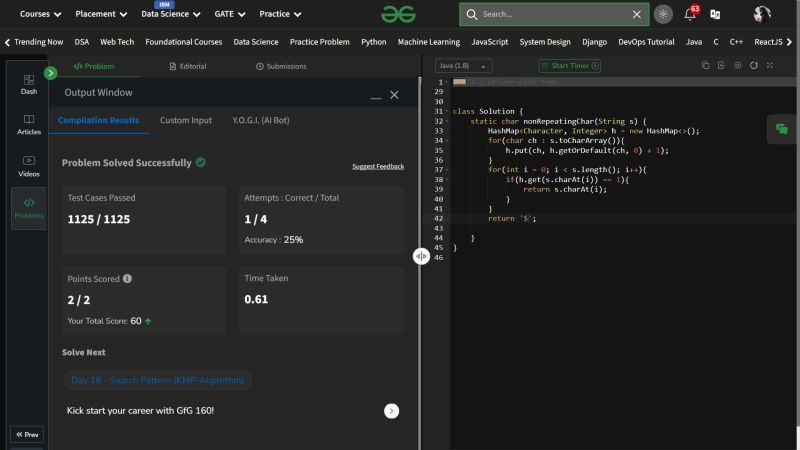 #160daysofcode #java #hashmap #problemsolving #codingjourney ... #160daysofcode #java #hashmap #problemsolving #codingjourney ...
