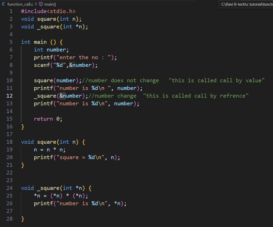 Ravi Kumar on LinkedIn: #cprogramming #programmingbasics #callbyvalue # ... Ravi Kumar on LinkedIn: #cprogramming #programmingbasics #callbyvalue # ...