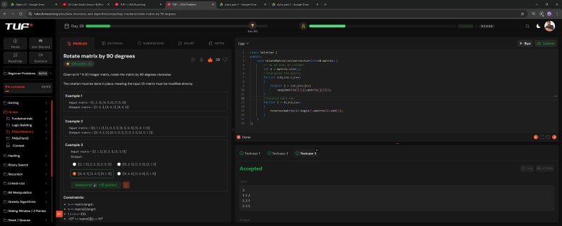 Saurav Kumar on LinkedIn: #dsa #codingchallenge #takeuforward #arrays # ... Saurav Kumar on LinkedIn: #dsa #codingchallenge #takeuforward #arrays # ...