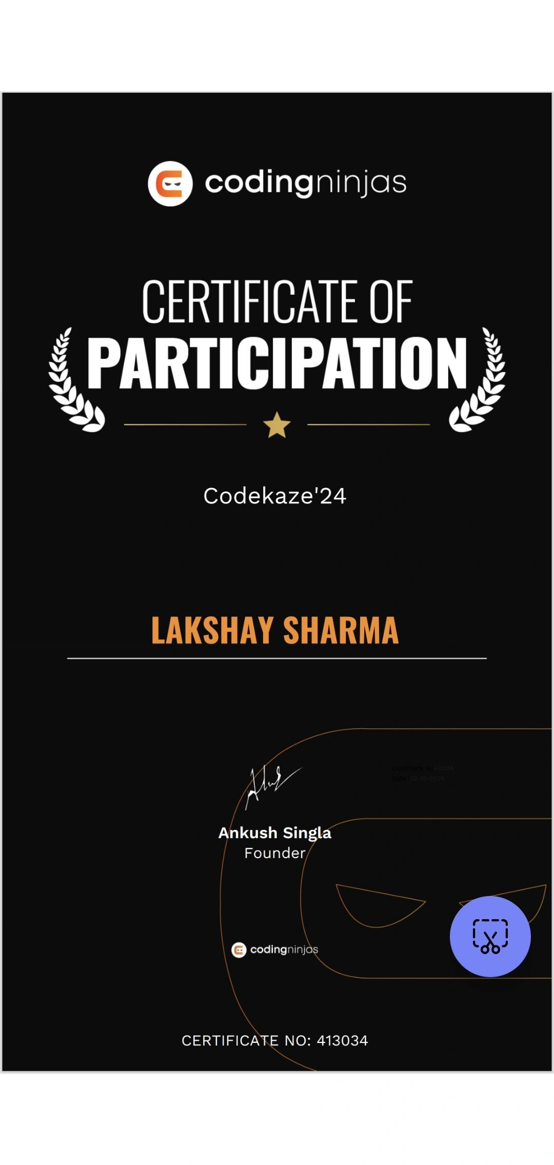 Lakshay Sharma on LinkedIn: Excited to share that I participated in ... Lakshay Sharma on LinkedIn: Excited to share that I participated in ...