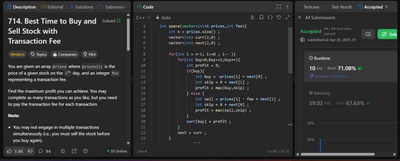 #100daysofcode #100daysofcode #leetcode #dynamicprogramming | Pankaj Chitra #100daysofcode #100daysofcode #leetcode #dynamicprogramming | Pankaj Chitra