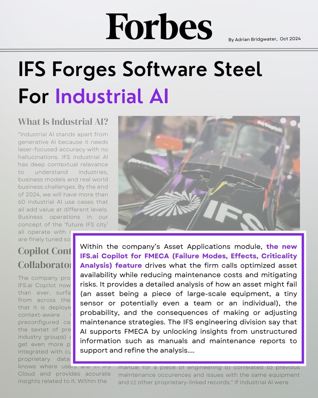 Sajani Lokuge on LinkedIn: #ifs #eam #ai #industrialai #forbes #uxdesign Sajani Lokuge on LinkedIn: #ifs #eam #ai #industrialai #forbes #uxdesign