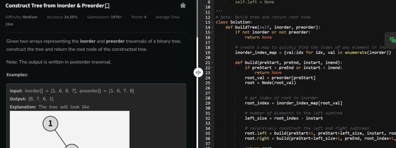 #gfg160 #python #binarytree #datastructures #160daysofcode… | Mounika ... #gfg160 #python #binarytree #datastructures #160daysofcode… | Mounika ...