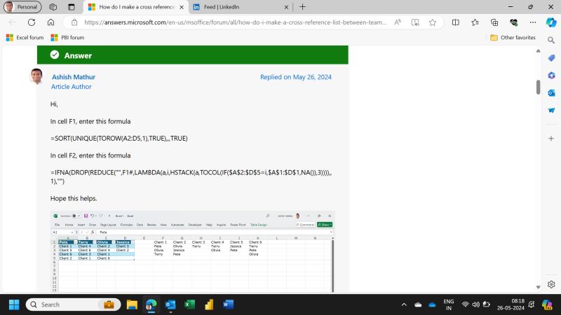 Ashish Mathur on LinkedIn: #microsoftexcel #msexcel #excel Ashish Mathur on LinkedIn: #microsoftexcel #msexcel #excel
