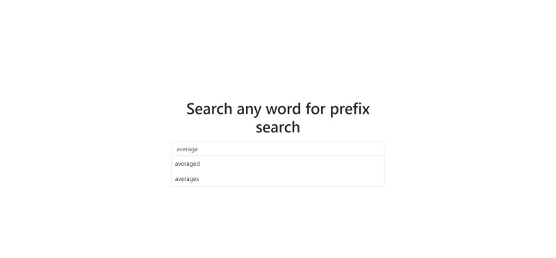Tufayel Ahmed on LinkedIn: #python #fastapi #vuejs #trie #datastructure ... Tufayel Ahmed on LinkedIn: #python #fastapi #vuejs #trie #datastructure ...