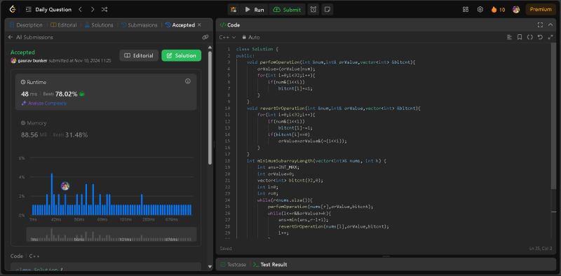gaurav kumar bunker on LinkedIn: #leetcode #codingjourney #programming ... gaurav kumar bunker on LinkedIn: #leetcode #codingjourney #programming ...