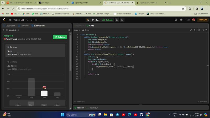 How I solved LeetCode problem | Tanish Dwivedi posted on the topic ... How I solved LeetCode problem | Tanish Dwivedi posted on the topic ...