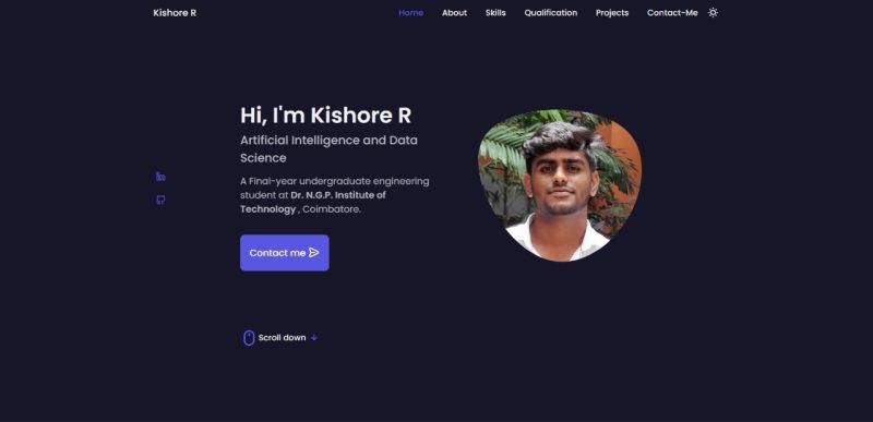 Kishore R on LinkedIn: #webdevelopment #portfolio #html #css # ... Kishore R on LinkedIn: #webdevelopment #portfolio #html #css # ...