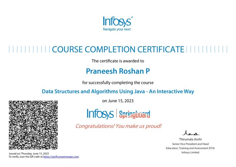 Praneesh Roshan on LinkedIn: #datastructures #algorithms #java # ... Praneesh Roshan on LinkedIn: #datastructures #algorithms #java # ...