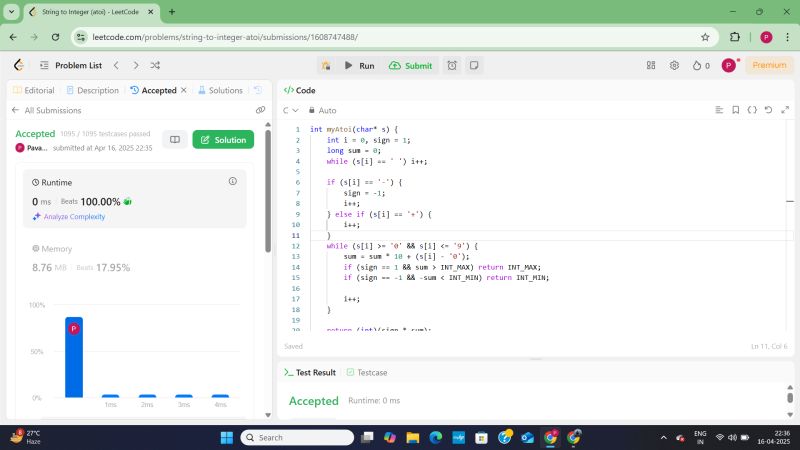 #200dayschallenge #leetcode #problemsolving #cprogramming # ... #200dayschallenge #leetcode #problemsolving #cprogramming # ...