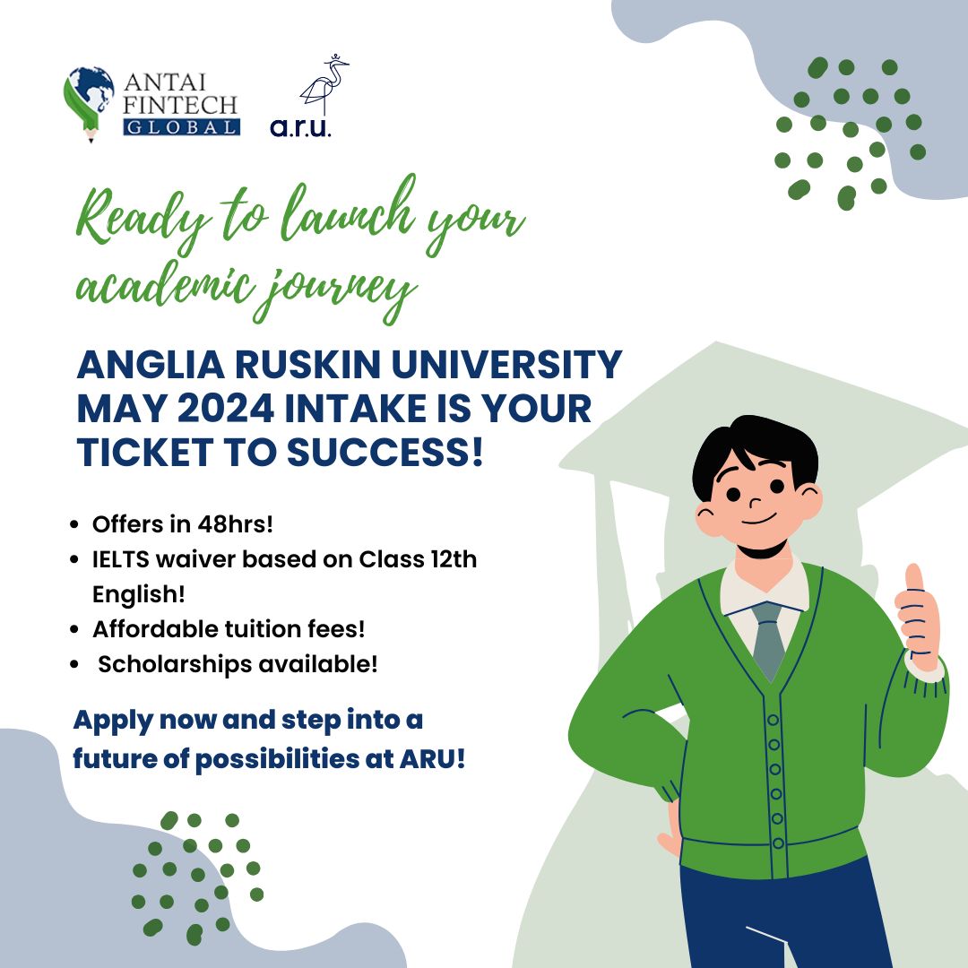 Join ARU's May 2024 Intake! | Antai Fintech Global posted on the topic ... Join ARU's May 2024 Intake! | Antai Fintech Global posted on the topic ...