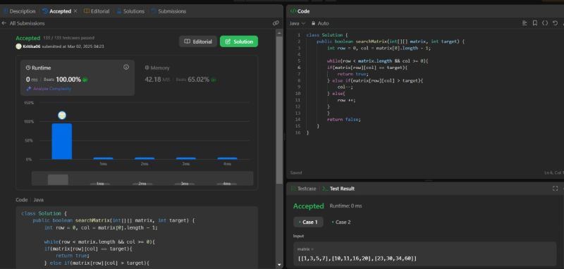 #day15 #100daysofleetcode #leetcode #binarysearch #codingjourney ... #day15 #100daysofleetcode #leetcode #binarysearch #codingjourney ...