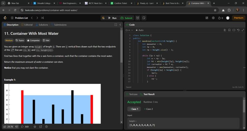 Aditya Pathak on LinkedIn: #100daysofcoding #leetcode #codingjourney Aditya Pathak on LinkedIn: #100daysofcoding #leetcode #codingjourney