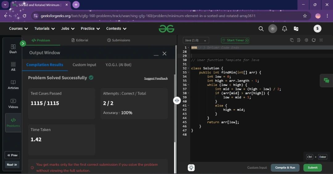 Sharlyn Bernice S on LinkedIn: #codingchallenge #dsa #geeksforgeeks # ... Sharlyn Bernice S on LinkedIn: #codingchallenge #dsa #geeksforgeeks # ...