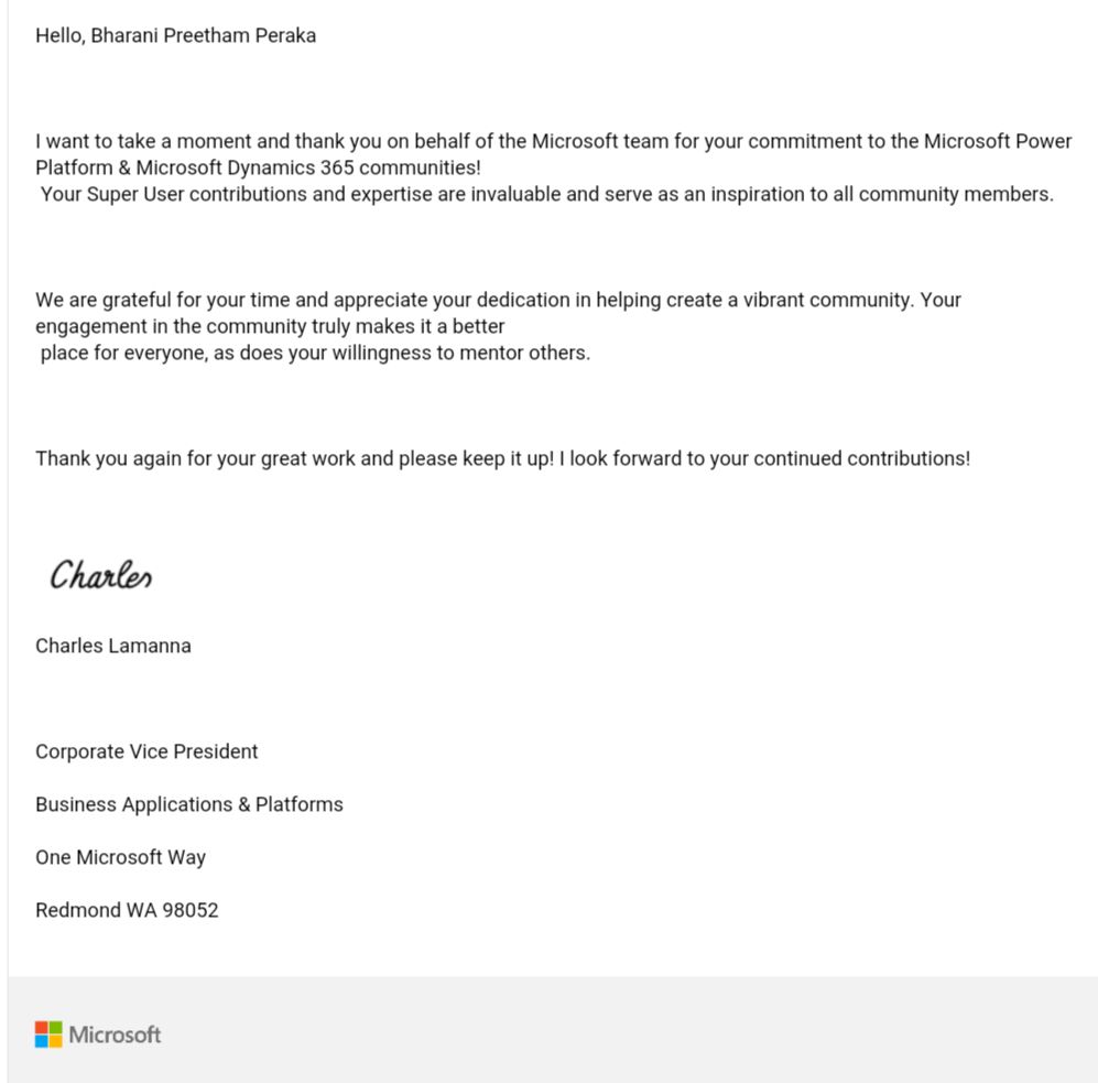 Bharani Preetham Peraka on LinkedIn: #microsoftpowerplatform # ... Bharani Preetham Peraka on LinkedIn: #microsoftpowerplatform # ...