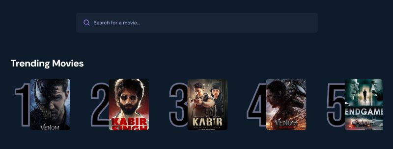 #reactjs #javascript #tmdb #movieapp #appwrite #tailwindcss… | Sparsh Yadav #reactjs #javascript #tmdb #movieapp #appwrite #tailwindcss… | Sparsh Yadav